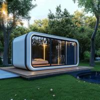 China Prefab Container Home Galvanized Steel Frame 50mm Rock Wool Insulation No Installation Required for sale