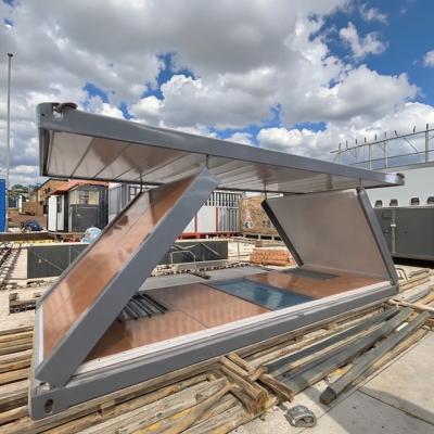 China Eco-Friendly Folding Container House Steel Structure 50mm Insulated Wall Panels for Sustainable Living for sale