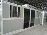China Eco-Friendly Folding Container House Steel Structure 50mm Insulated Wall Panels for Sustainable Living for sale