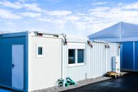 China Detachable Container House 50mm Insulated Wall Panel Steel Structure Expandable Living for sale