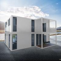 China China Luxury 2 Story 3 Bedroom Modular Home Prefab House with 50mm EPS Sandwich Panel for sale