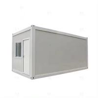 China Folding Container House Pre-Wired Electricity 50mm EPS Sandwich Panel Quick Installation Custom Colors for sale