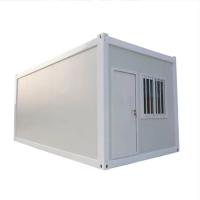 China Folding Container House Pre-Wired Electricity 50mm EPS Sandwich Panel Quick Installation Custom Colors for sale