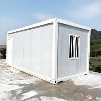 China 20ft Modular Prefab Container House with Bedroom Bathroom Toilet 50mm Insulation for sale