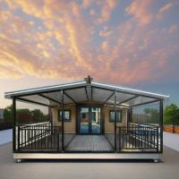 China Prefabricated Expandable Container Home 20FT 40FT Luxury Mobile House 2 3 Bedrooms Steel Frame for sale