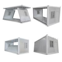 China Detachable Container House 50mm EPS Sandwich Panel Aluminum PVC Sliding Doors for sale