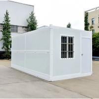 China Detachable Container House 50mm EPS Sandwich Panel Aluminum PVC Sliding Doors for sale