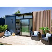 China Modern Prefabricated House 3 Bedroom Luxury Portable Flat Pack Container Home 50mm Wall Panel for sale