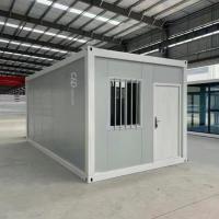 China Prefabricated Modular Flat Pack Container House 50mm EPS Sandwich Panel Fast Install for sale