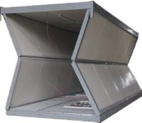 China Modular Fold Up House Sandwich Panel Fireproof Foldable Expanding Cabin for sale
