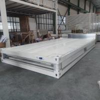China Z Shaped Foldable Container House Waterproof Fast Build Shelter 50mm EPS Panel for sale