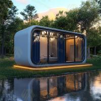China Prefabricated Space Capsule Apple Cabin 20ft Galvanized Steel Container House for Living Working for sale