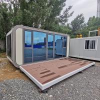 China Prefabricated Space Capsule Apple Cabin 20ft Galvanized Steel Container House for Living Working for sale