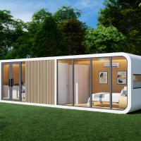 China Prefabricated Space Capsule Apple Cabin 20ft Galvanized Steel Container House for Living Working for sale