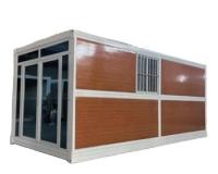China Prefabricated 20FT Luxury Foldable Container House Versatile Customizable Folding House for sale