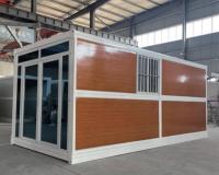 China Prefabricated 20FT Luxury Foldable Container House Versatile Customizable Folding House for sale