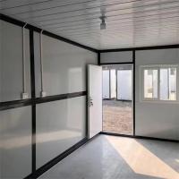 China Customizable Folding Container House With Steel Structure And EPS Sandwich Panel for sale