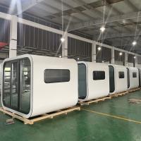 China Prefabricated 20FT 40FT Portable Luxury Apple Cabin House Office with Bathroom Bedroom for sale