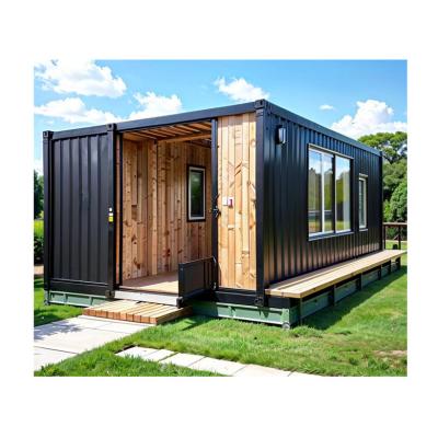 China Detachable Steel Structure Container House 50mm Insulated Panel Portable Living for sale