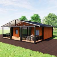 China Prefabricated Modular Expandable Container House 3500mm x 8000mm with Balcony Villa for sale