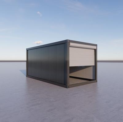 China Prefab Container House Log Cabin Flat Pack with 50mm EPS Sandwich Panel for Hotel for sale