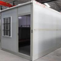 China Cost-effective Transportable Container Homes Luxury Space-saving Foldable Container House for sale