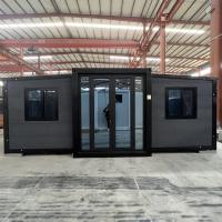 China Expandable Container House 3500mm x 8000mm with Wind-Resistant Columns Grade 11 Wind Resistance for sale
