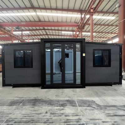China Expandable Container House 3500mm x 8000mm with Wind-Resistant Columns Grade 11 Wind Resistance for sale
