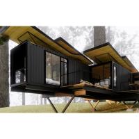 China Flat Pack Container House 50mm Insulated Fireproof Wall Roof Panel Portable Living Space for sale