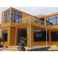 China Flat Pack Container House 50mm Insulated Fireproof Wall Roof Panel Portable Living Space for sale