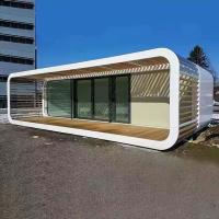 China Detachable Apple Cabin Prefabricated House 20ft Mobile Studio with Galvanized Steel Frame for sale