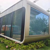 China Detachable Apple Cabin Prefabricated House 20ft Mobile Studio with Galvanized Steel Frame for sale