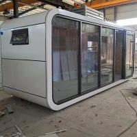 China Detachable Apple Cabin Prefabricated House 20ft Mobile Studio with Galvanized Steel Frame for sale