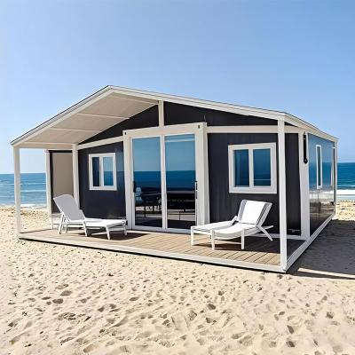 China Custom Prefabricated Luxury Living 2-Bedroom Expandable Container House for sale