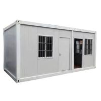 China Modular Prefab Container House with Bedroom Bathroom 50mm EPS Wall Panel for sale