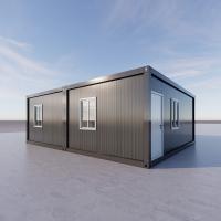 China Modular Prefab Container House with Bedroom Bathroom 50mm EPS Wall Panel for sale