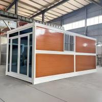 China Detachable Folding Prefabricated Container House 50mm EPS Sandwich Panel Mobile Home for sale