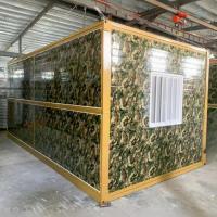 China Detachable Folding Prefabricated Container House 50mm EPS Sandwich Panel Mobile Home for sale