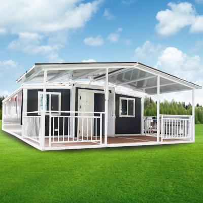 China Wholesale Customized 20ft 40ft Collapsible Modular Expandable Container House Steel Frame for sale
