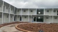 China Office Building Detachable Container House Versatile Flooring for sale