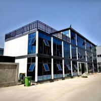 China Modular Prefabricated Container House 50mm EPS Sandwich Panel Flat Pack Living Office Home for sale