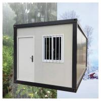 China Sturdy Flat Pack Container House With Steel Structure And EPS Sandwich Panel for sale