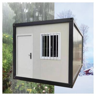 China Sturdy Flat Pack Container House With Steel Structure And EPS Sandwich Panel for sale