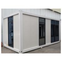 China Sturdy Flat Pack Container House With Steel Structure And EPS Sandwich Panel for sale
