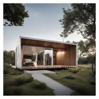China Sturdy Flat Pack Container House With Steel Structure And EPS Sandwich Panel for sale