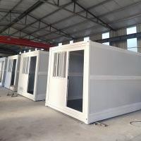 China Modular Steel Folding Container House 20ft 40ft Quick Build Prefabricated Home Camping Office for sale