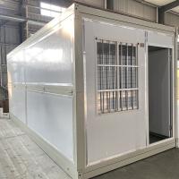 China Modular Steel Folding Container House 20ft 40ft Quick Build Prefabricated Home Camping Office for sale