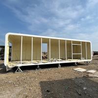 China Outdoor 40ft Prefabricated Apple Capsule Cabin House with Galvanized Steel Frame for sale
