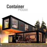 China Prefabricated Detachable Container House Two-Story Living Room 50mm EPS Sandwich Panel for sale