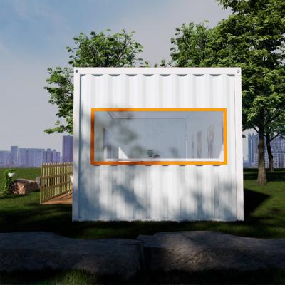 China Detachable Container House with Fireproof EPS Sandwich Panel and Customizable Door Options for sale